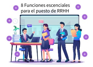 8 funciones esenciales para RRHH | Genially