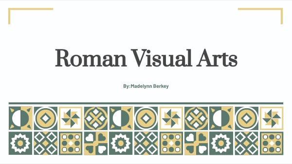 Roman visual arts