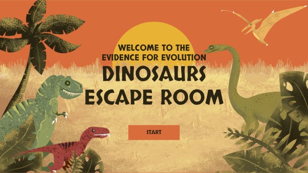 Evidence of Evolution Dinosaurs Escape Room | Genially