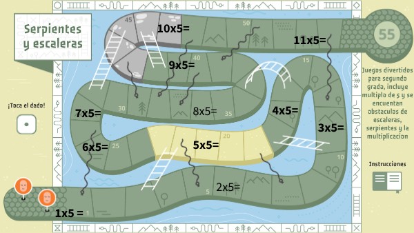 SERPIENTES Y ESCALERAS | Genially