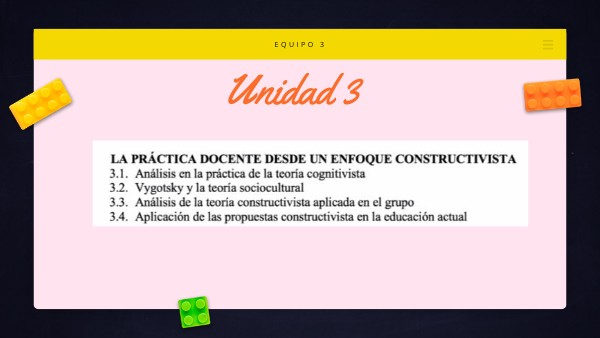 CUBES PRESENTATION | Genially