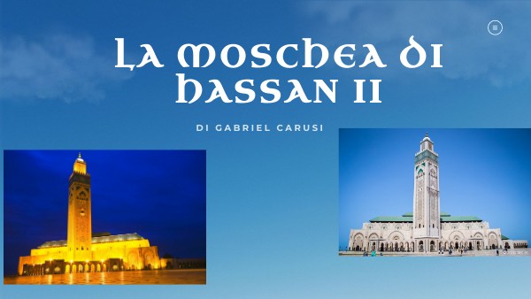 Moschea di Hassan II di Gabriel Carusi | Genially
