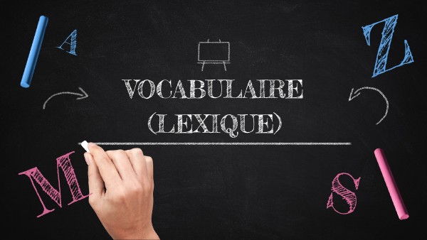 lexique - ordre alpha