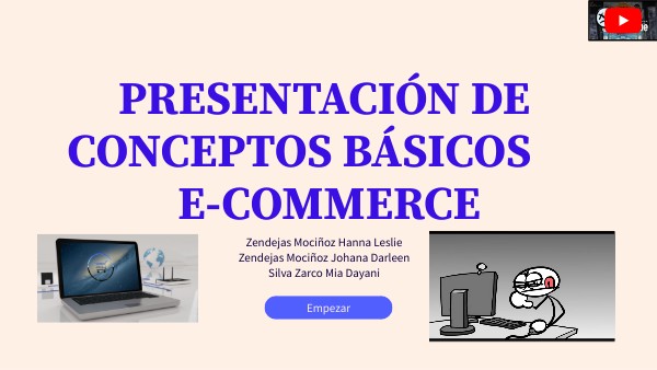 PRESENTACION DE CONCEPTOS BASICO E-COMMERCE | Genially