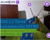 CSC L1 Tarea Locomoción INTRO Jorge Gamboa 7C