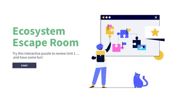 ECOSYSTEM ESCAPE ROOM | Genially