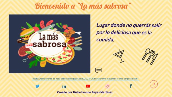 "La más sabrosa" | Genially