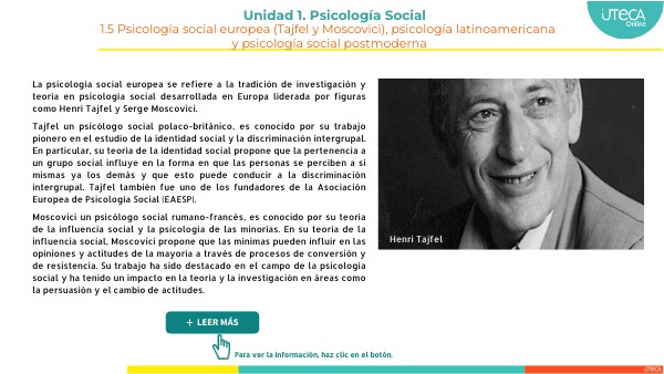 1.5 Psicologia Social Europea (tajfel y moscovita) psicologia latinoam ...
