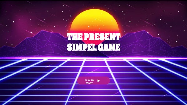 PRESENT SIMPLE GAME | Genially