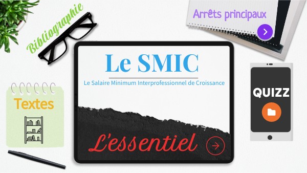 Présentation du SMIC