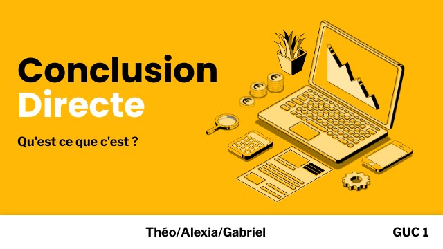 Conclusion directe | Genially