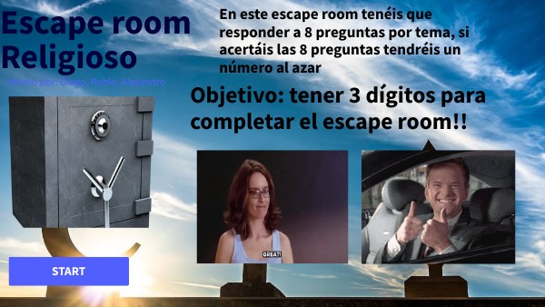 Escape Room Religion =) | Genially