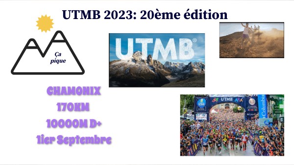 Utmb 2023 EJ | Genially
