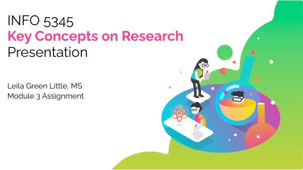 INFO 5345 Key Concepts on Research
