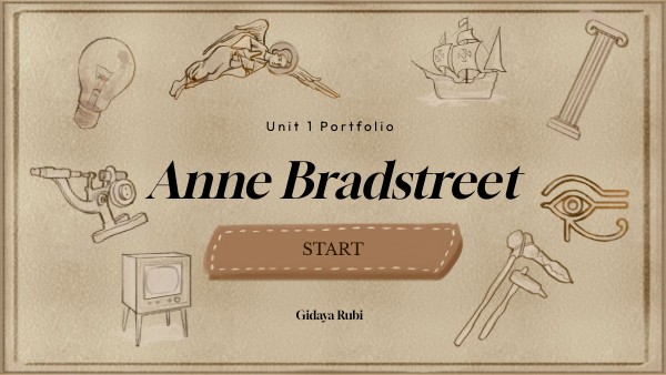 Portfolio (Anne Bradstreet)