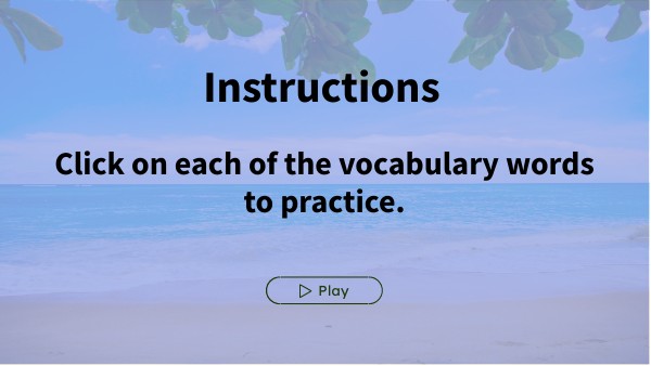 Interactive beach