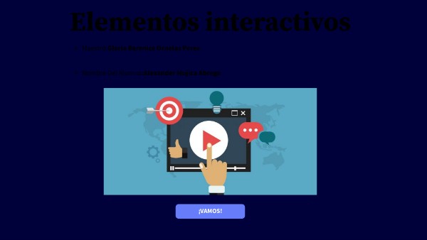 Elementos interactivos | Genially