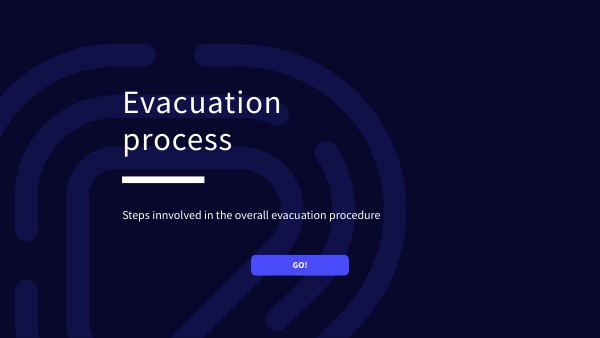 Evacuation process | Genially