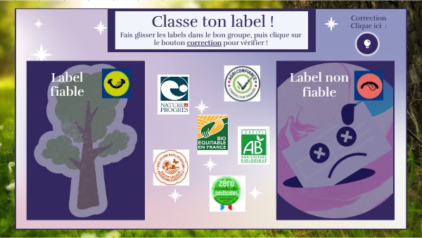 Classe ton label ! | Genially