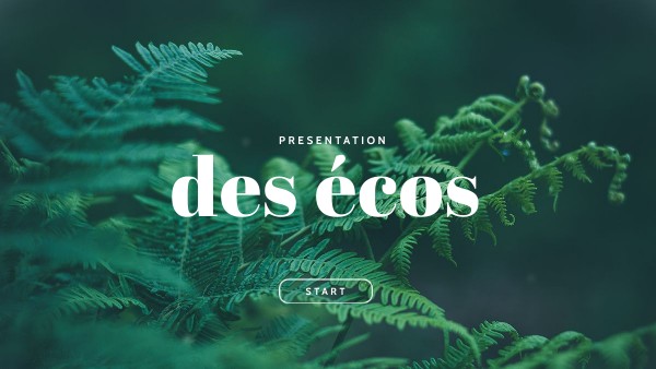 eco PRESENTATION | Genially