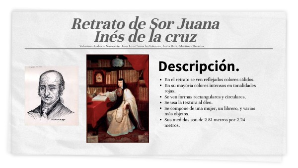 PRESENTACIÓN Sor Juana Ines de la Cruz | Genially