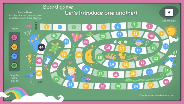 BOARD GAME - Let's introduce one another!