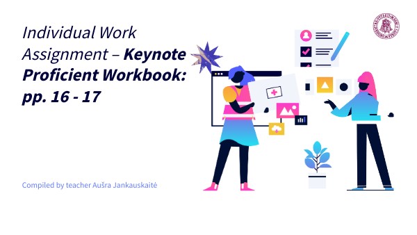 Individual Work Assignment KP Workbook: pp. 16 -17 | Genially