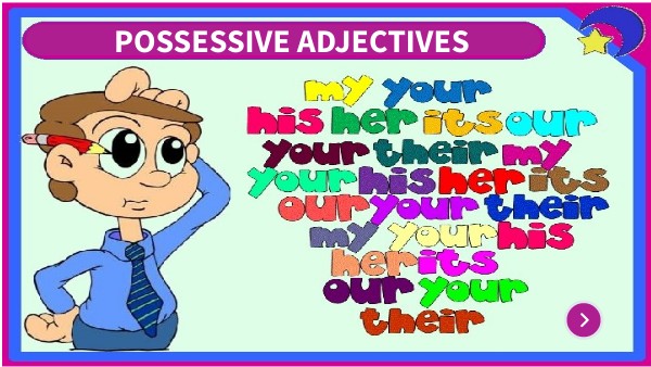 Possessive adjectives | Genially