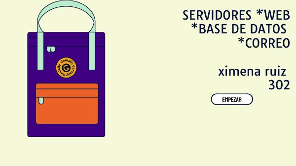 tipos de servidores | Genially