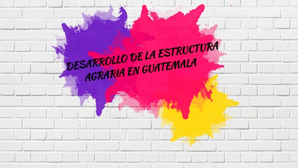 REPASO ESTRUCTURA AGRARIA | Genially