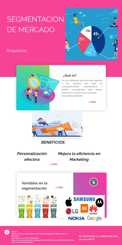 SEGMENTACIÓN DE MERCADO | Genially