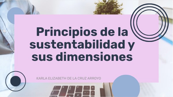 PRINCIPIOS DE SUSTENTABILIDAD Y SUS DIMENSIONES | Genially