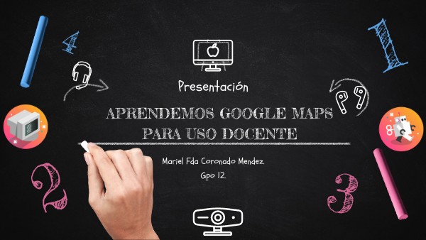 PRESENTACIÓN TIZA Y PIZARRA