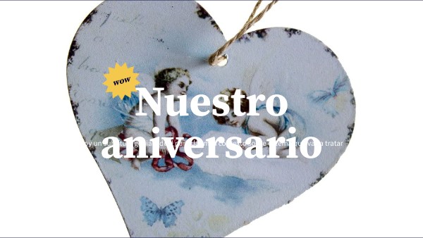 Primer aniversario😍🤍