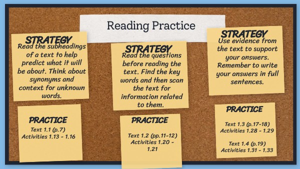 IB Reading Practice Unit1 | Genially