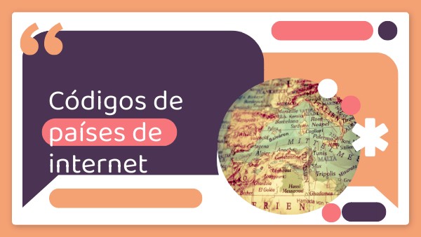 Códigos de países. Brenda Pérez