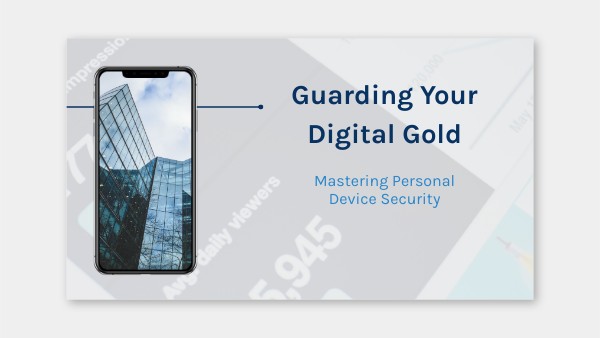 Guarding her Digital Gold