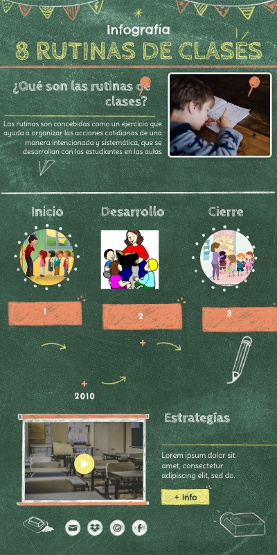 8 rutinas de clases | Genially