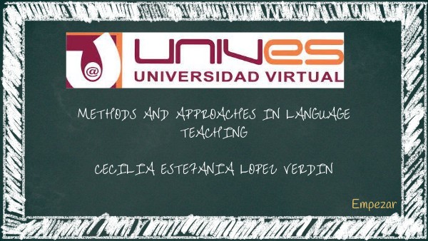 Methods and approaches in language teaching | Genially