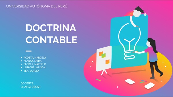 DOCTRINA CONTABLE | Genially