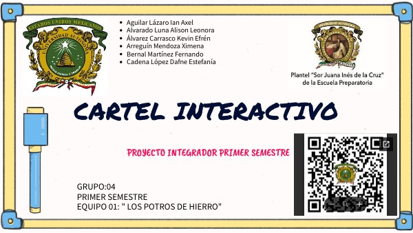 CARTEL INTERACTIVO PROYECTO INTEGRADOR