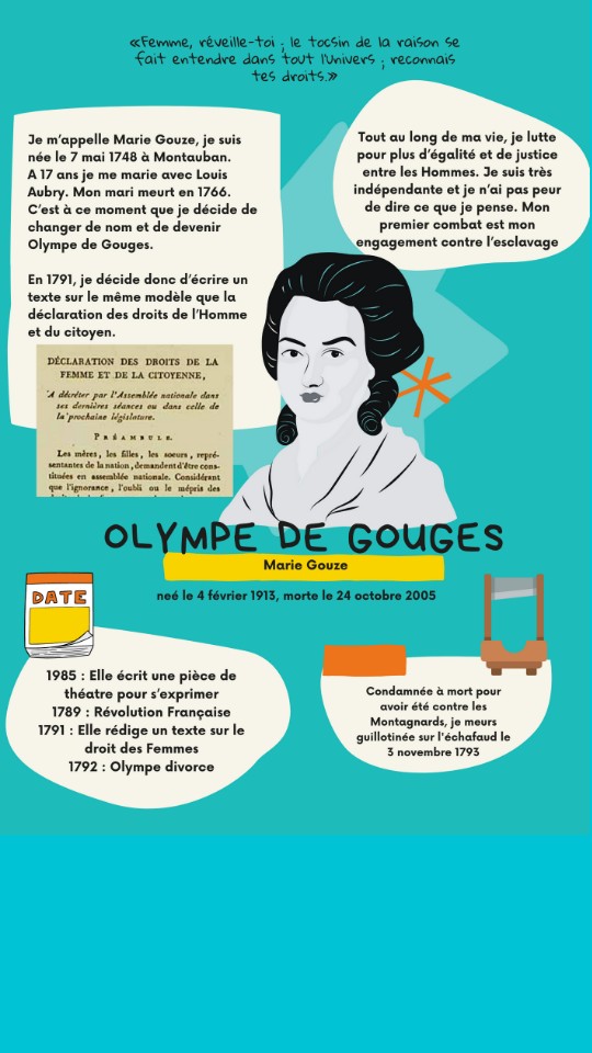 Olympe de gouge | Genially