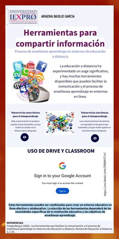 Herramientas para compartir información