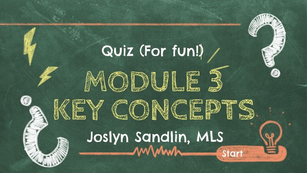 Module 3 Fun Quiz