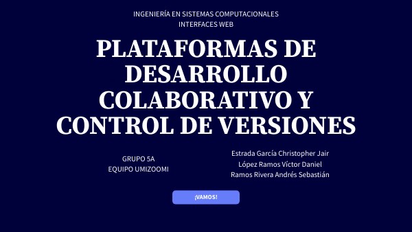 CONTROL DE VERSIONES