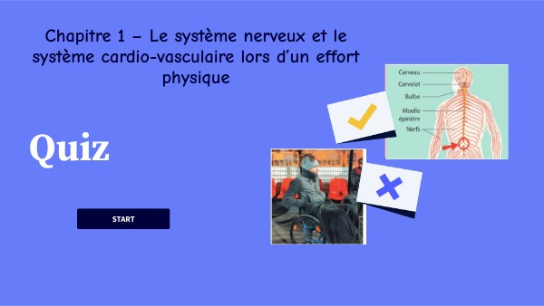 Système nerveux et cardiovasculaire 3ème