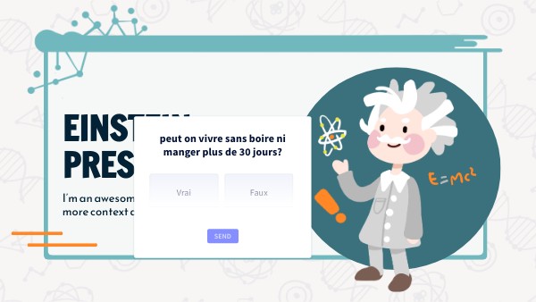 EINSTEIN PRESENTATION