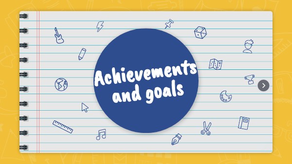 Achievements and goals | Genially
