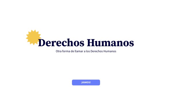 ACTIVIDAD 3 Derechos Humanos | Genially