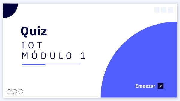 Quiz Módulo 1 IoT | Genially